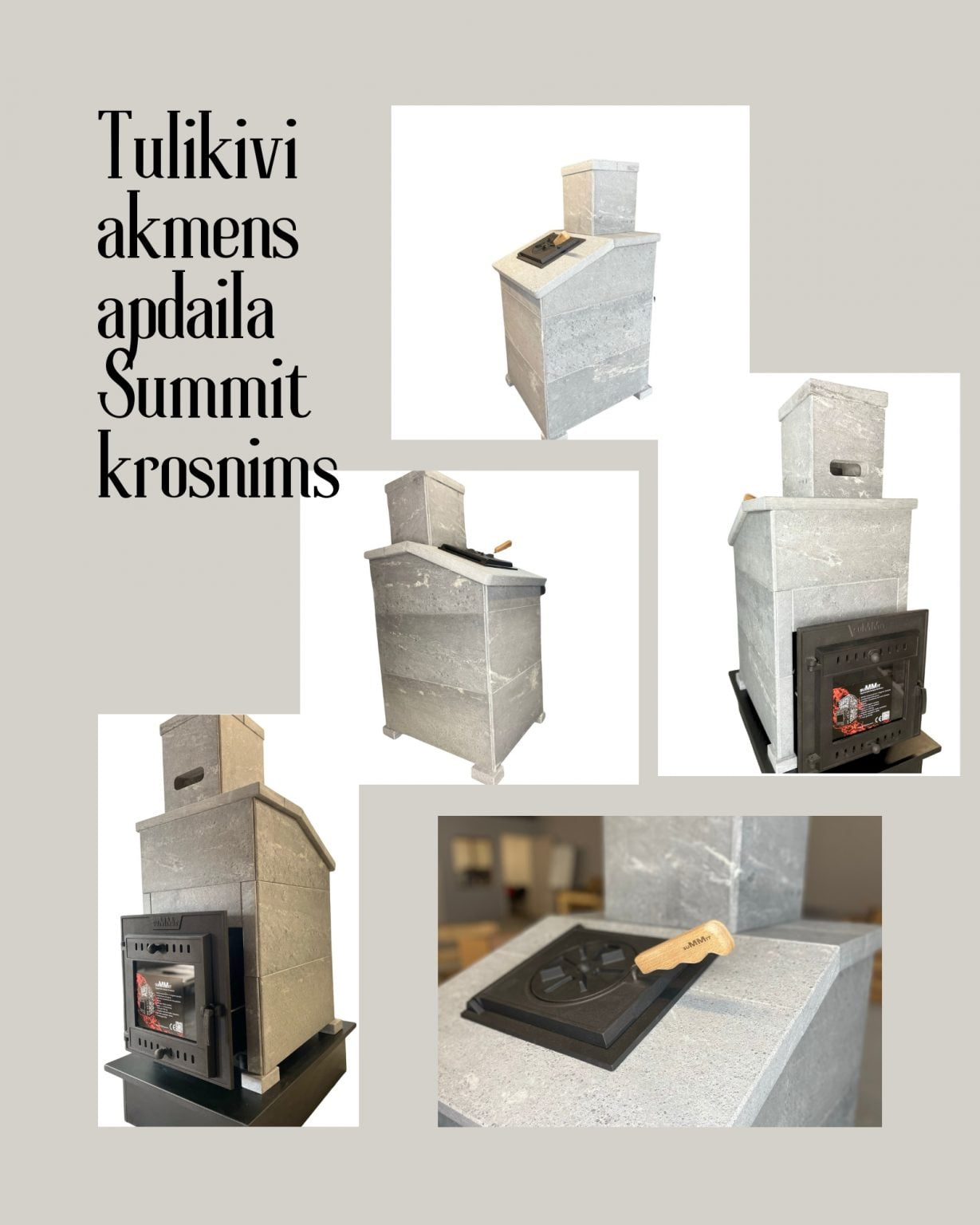 SUMMIT EXTENDED SU MUILO AKMENS APDAILA - Geras Garas